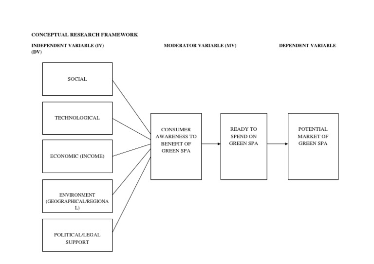 Spa Business - Conceptual Research Framework | PDF | Science & Mathematics
