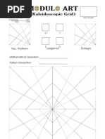 Modulo Art Square Grid | PDF | Teaching Mathematics | Science