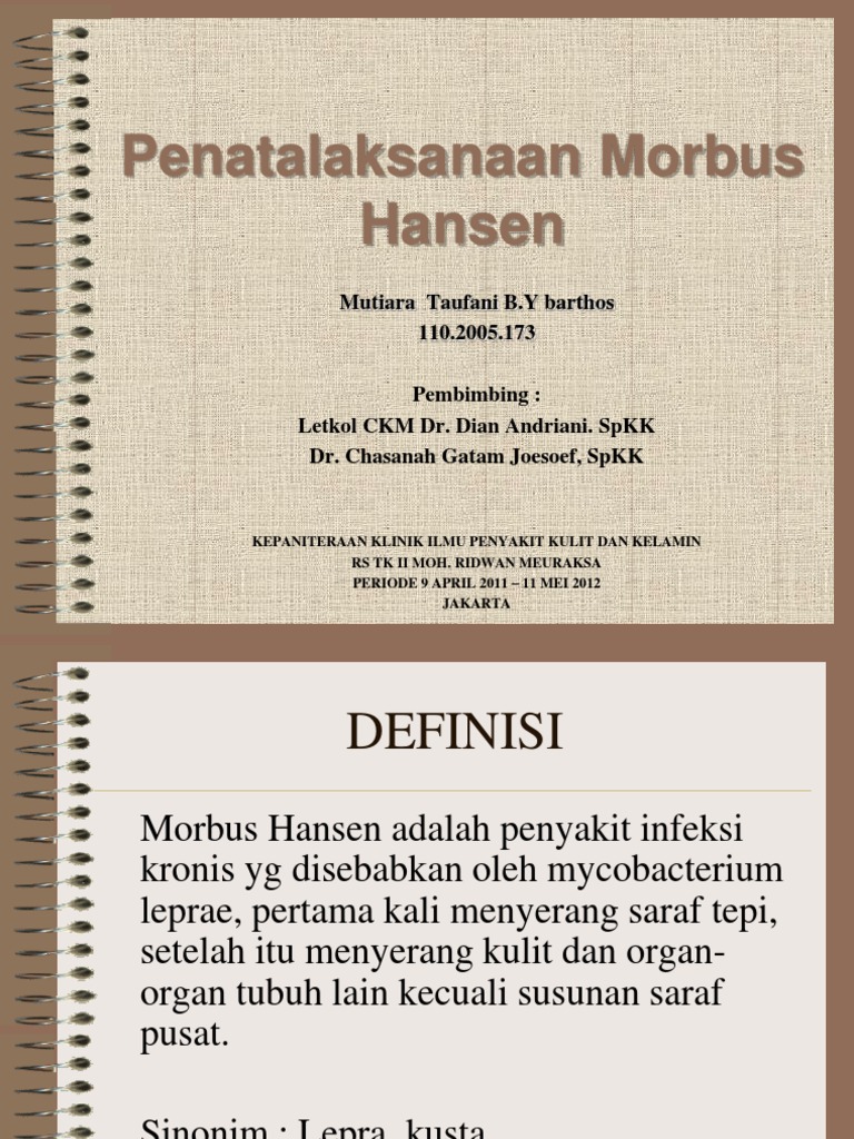 Morbus Hansen | PDF