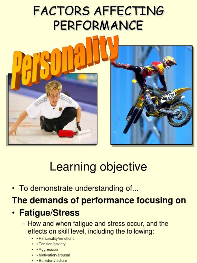 1.personality PowerPoint Lesson GCSE PE | PDF | Extraversion And ...