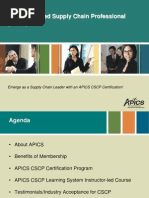 APICS CPIM Self-Study Resources: CPIM Exam Content Manual | PDF ...