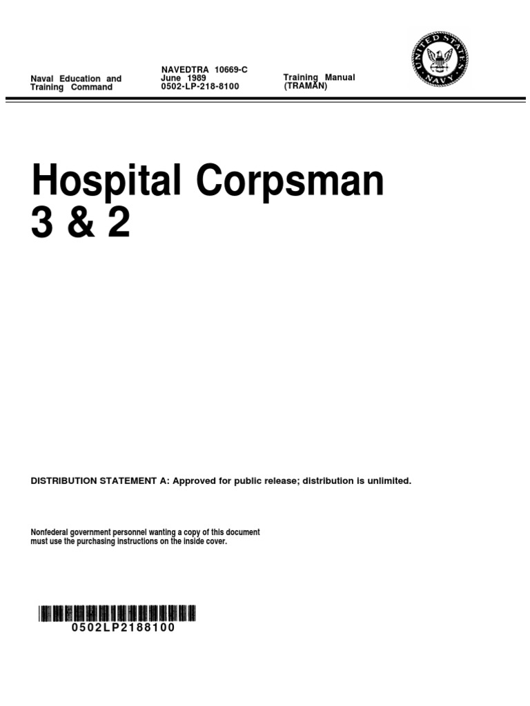 HM3&2 | PDF | United States Navy | Test (Assessment)