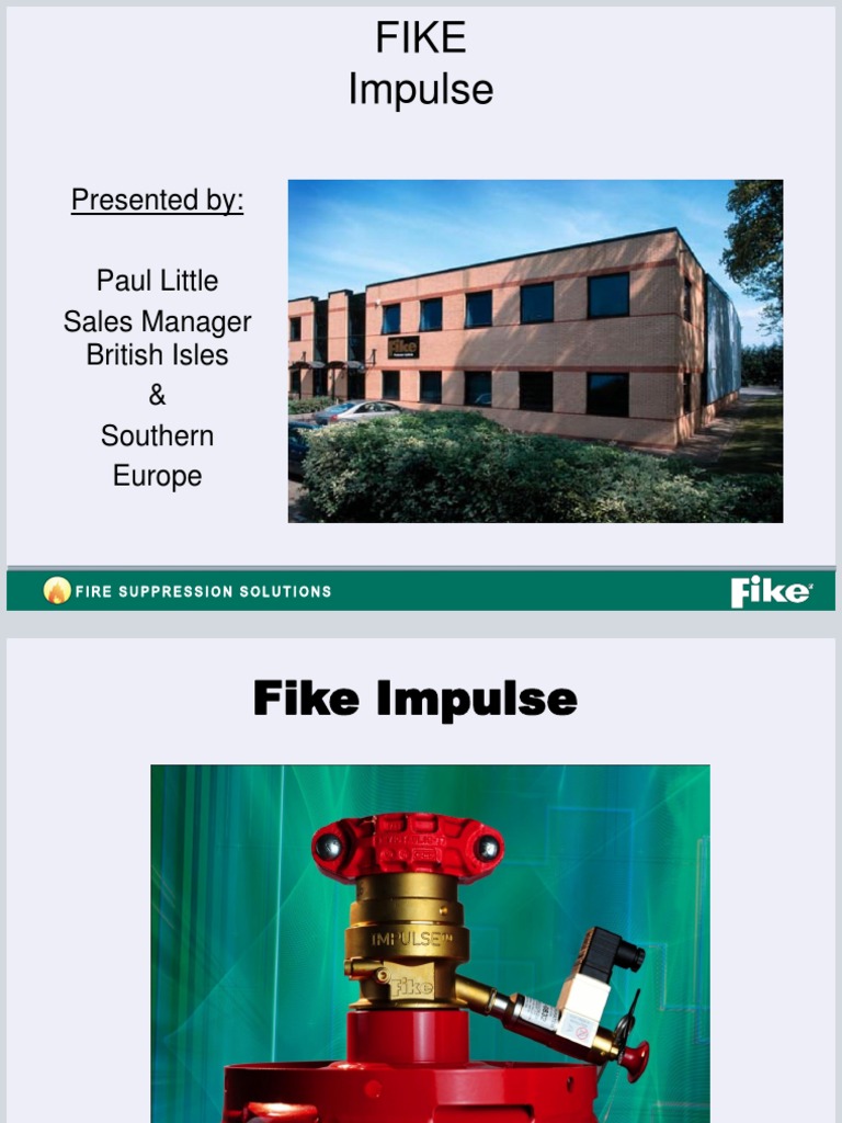 Fike Impulse Operator | Valve | Switch