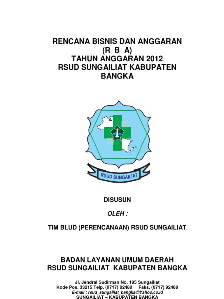 RBA RSUD Sungailiat | PDF