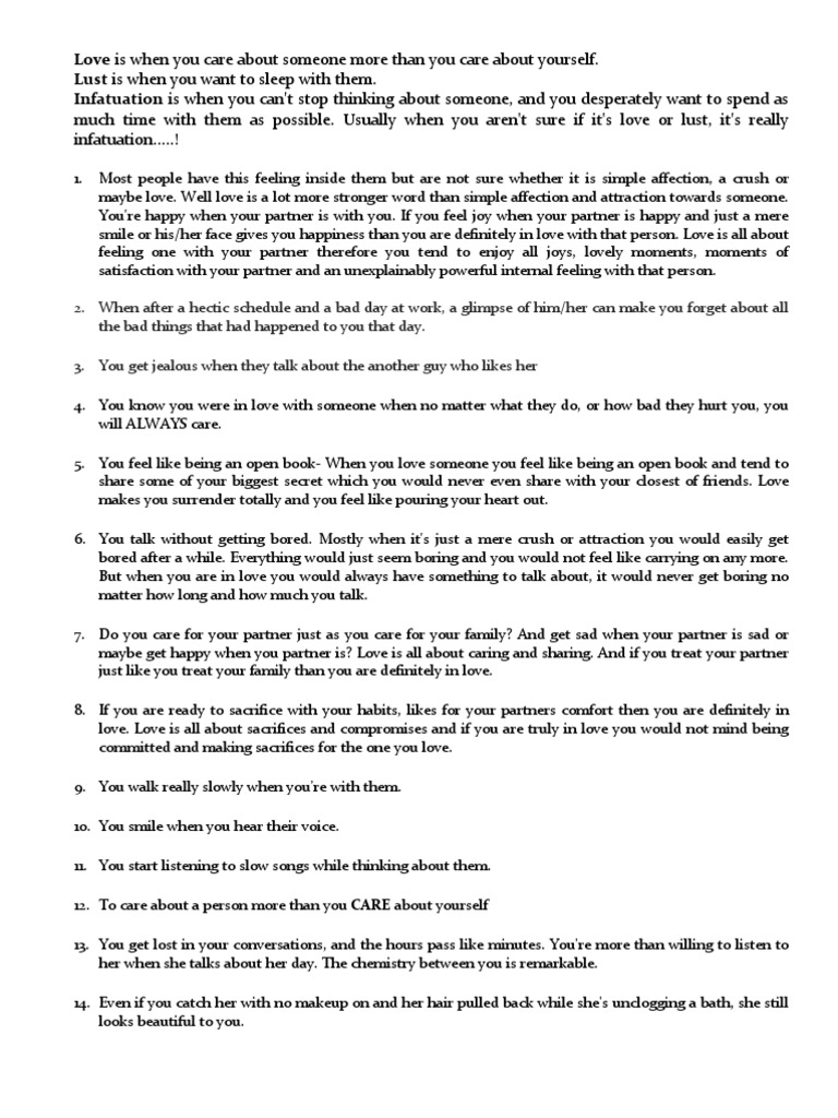 Love Quotes | PDF | Contentment | Love