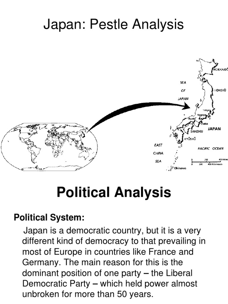 Japan Pestle Analysis Overview | PDF | Taxes | Air Pollution
