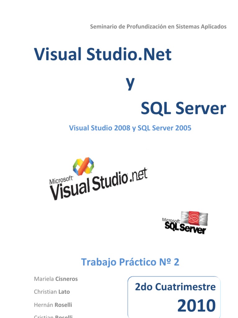 Lenguaje Visual | PDF | .NET Framework | Básico