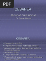 Tipos de Incisiones en Cesárea | PDF | Parto | El embarazo