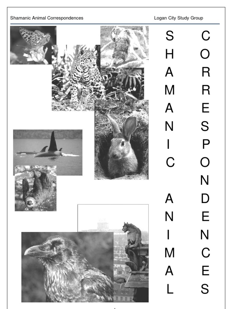 Shamanic Animal Correspondences | PDF | Wisdom | Shamanism