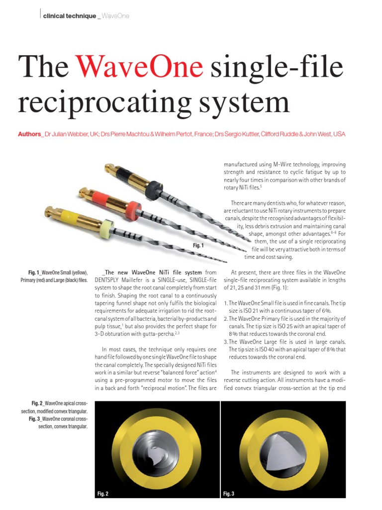 Wave One | PDF | Medical Specialties | Dentistry Branches