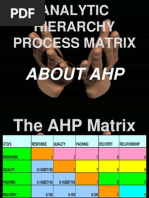 AHP Matrix for Customer Satisfaction Analysis | PDF | Matrix ...