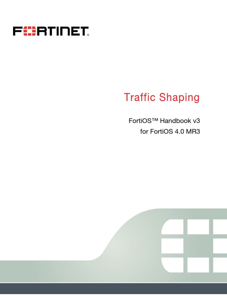 Fortigate Traffic Shaping 40 Mr3 | PDF