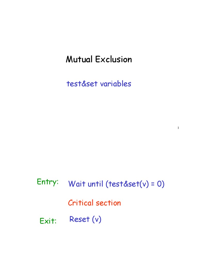 חישוב מבוזר- הרצאה 6 - Mutual Exclusion | PDF | Integrated Truss ...