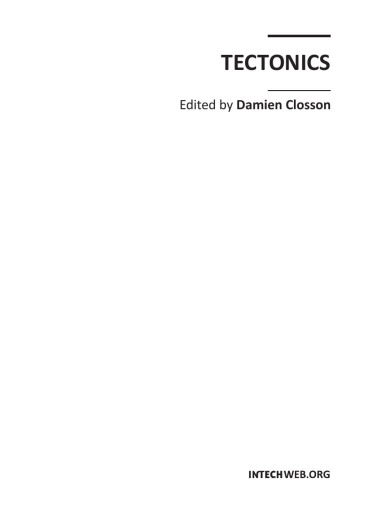 Tectonics | PDF | Plate Tectonics | Tectonics
