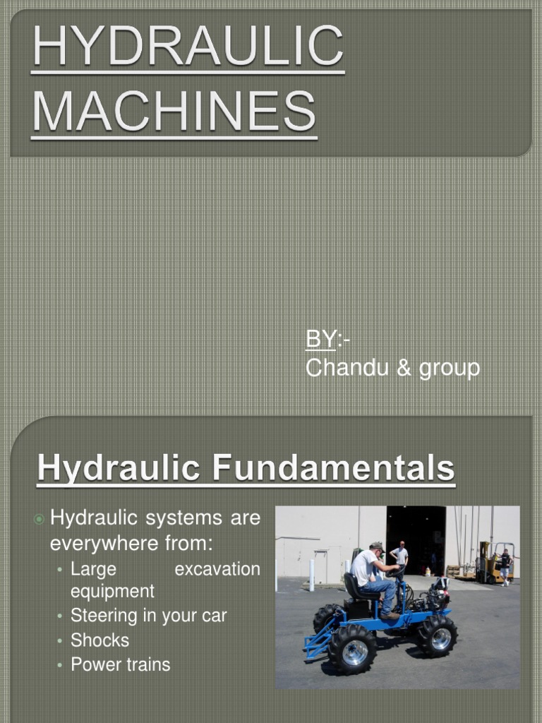 Hydraulic Fundamentals1 | PDF | Pressure | Liquids