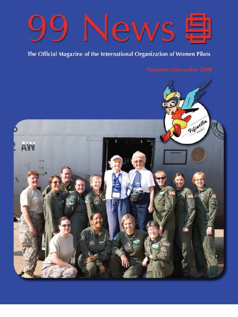 99 News Magazine - Nov 2008 | PDF | Airplane | United States Air Force