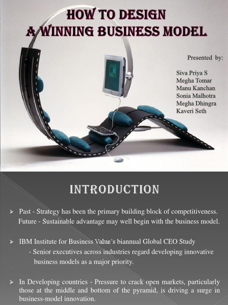 How To Design A Winning Business Model | PDF | Business Model | Low ...