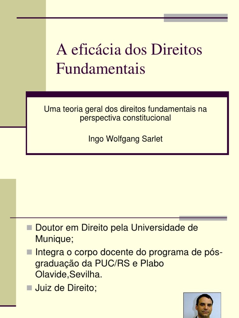 A+eficácia+dos+direitos+fundamentais+-+Ingo+W.+Sarlet | Constituição ...