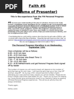 Personal Progress Interviews