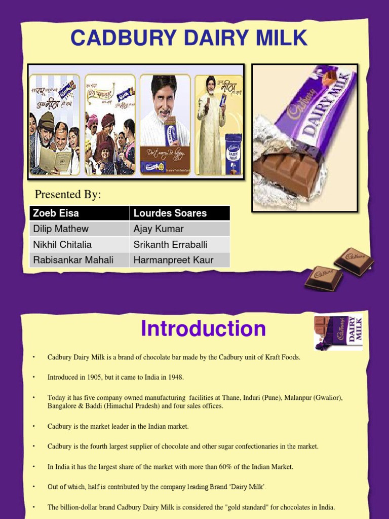 Cadbury Dairy Milk - Marketing Assignment | PDF | Market Segmentation ...
