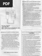 Sharp Alarm Clock Setup Instructions | PDF | Fahrenheit