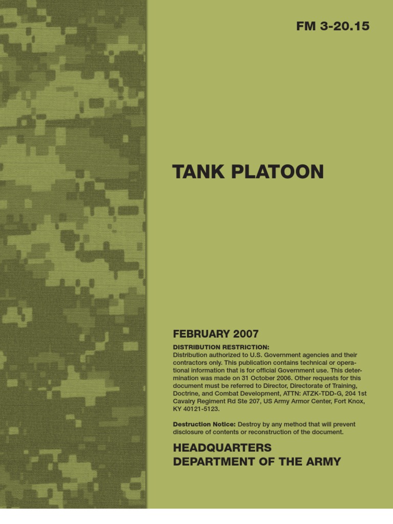 Tank Platoon | PDF | Computers | Technology & Engineering