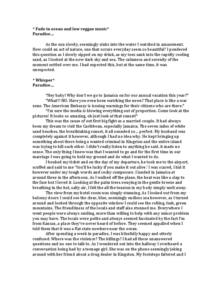 Writing & Rhetoric Narrative. | PDF