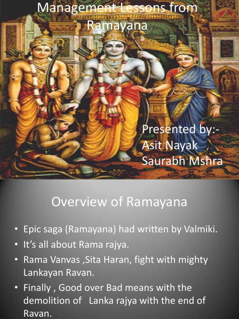 Management Lessons From Epics | PDF