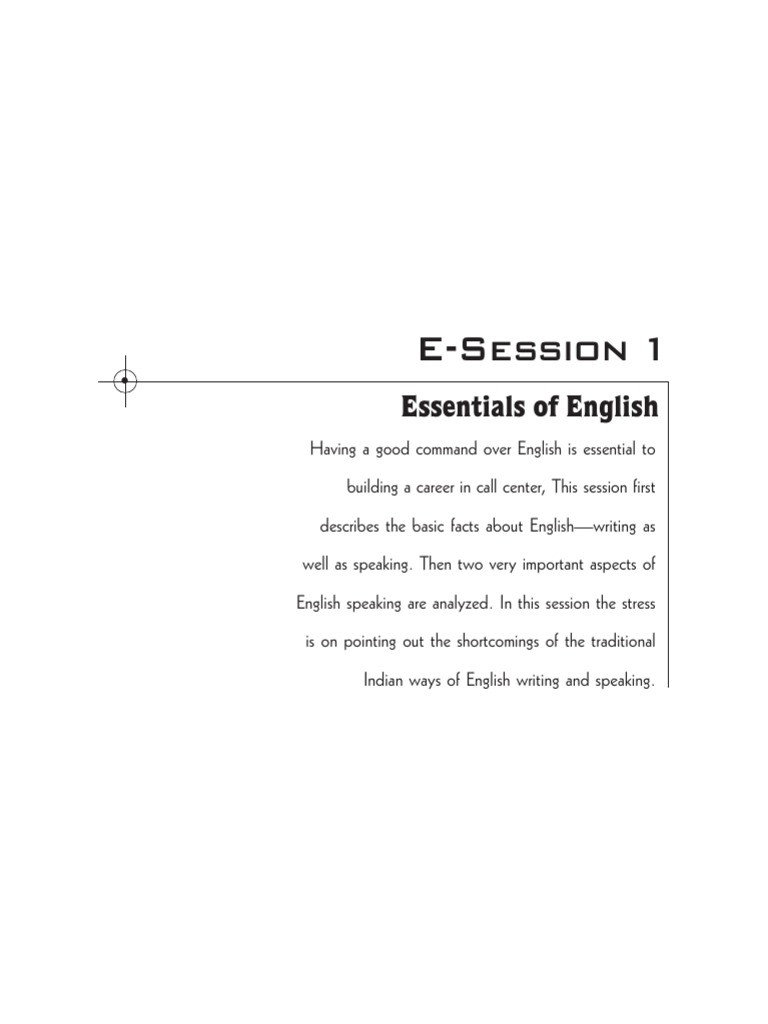 Essentials of English | PDF | Part Of Speech | Stress (Linguistics)