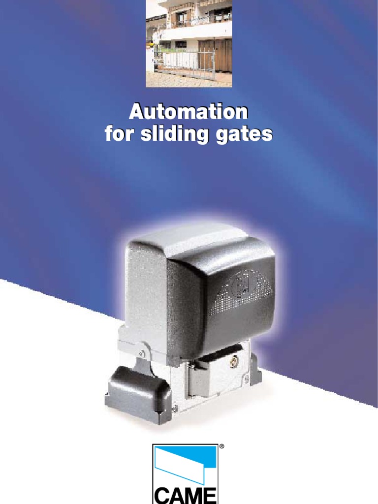 An Overview of CAME's Line of Low Voltage Automation Systems for ...