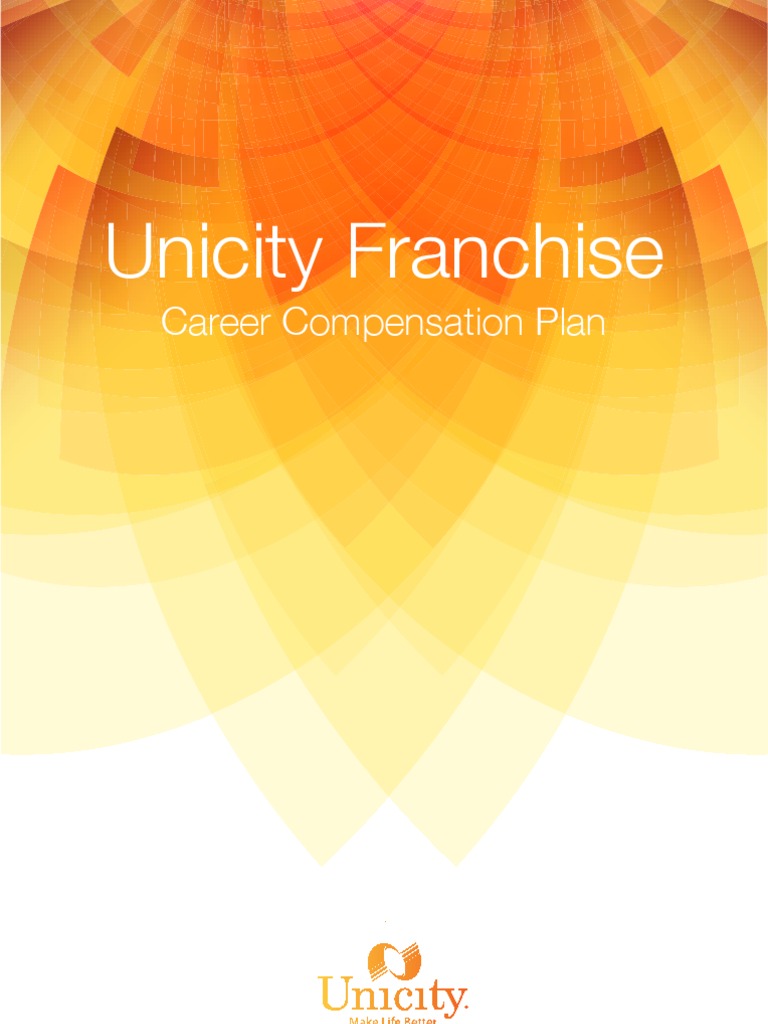Unicity Franchise: Career Compensation Plan | PDF | Multi Level ...