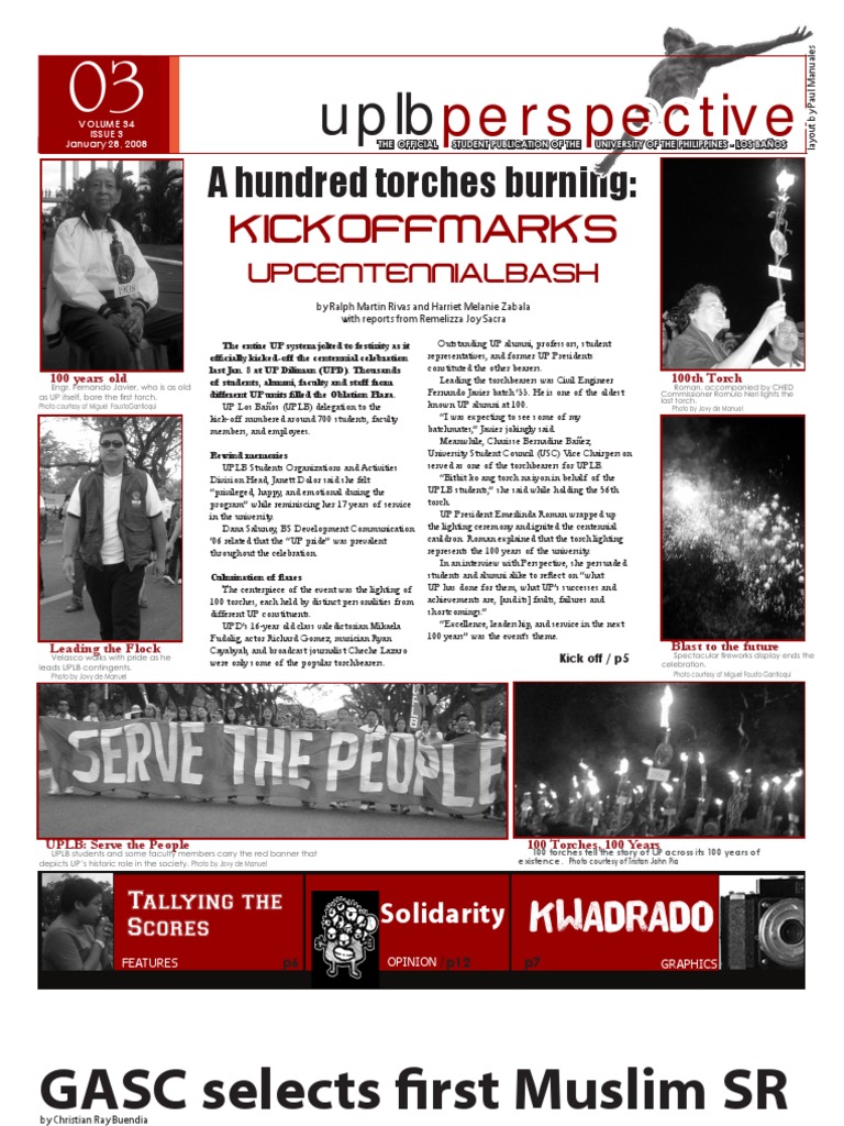 UPLB Perspective Volume 34 Issue 3 | PDF | University | Global Warming