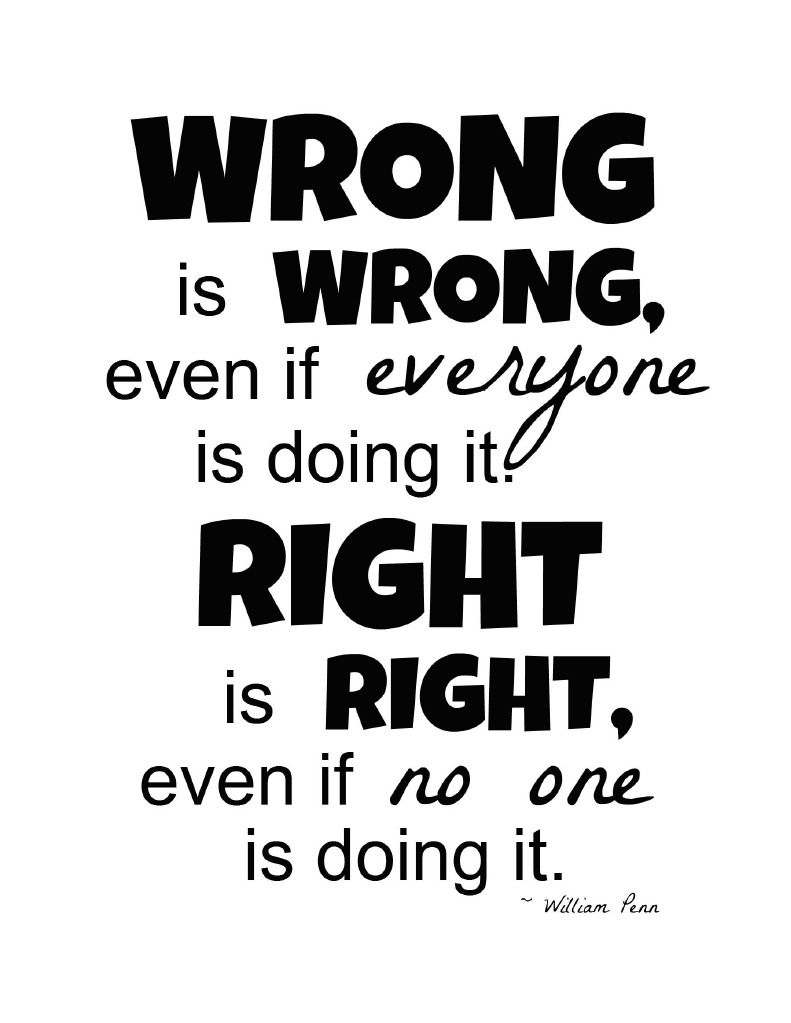 Wrong Is Wrong | PDF