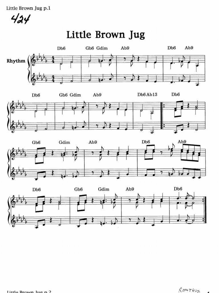 Little Brown Jug | PDF