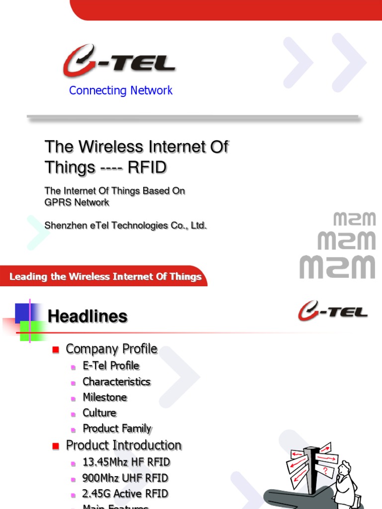 The Wireless Internet of Things - RFID: Connecting Network | PDF ...