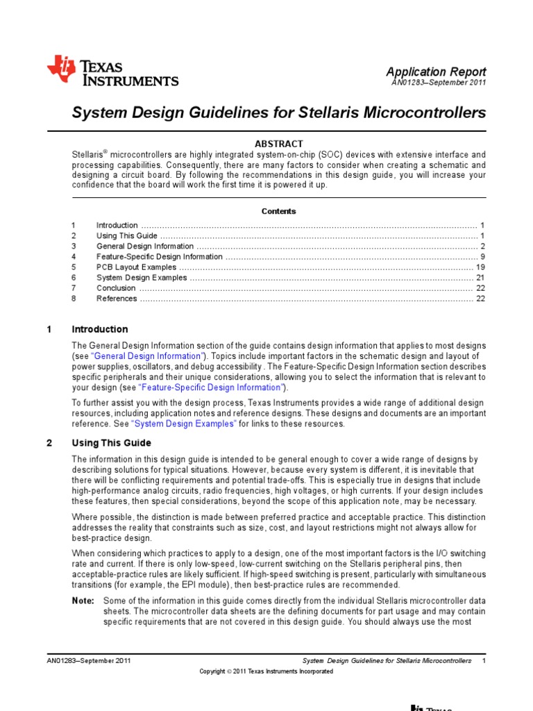 System Design Guidelines | PDF | Capacitor | Printed Circuit Board