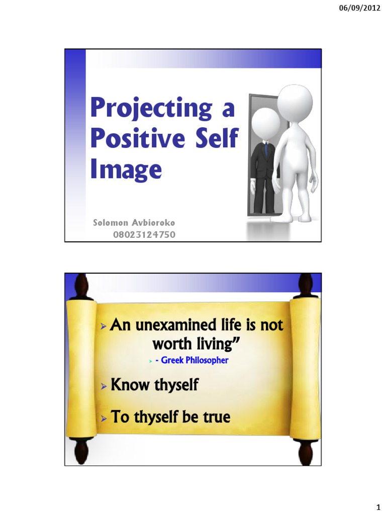 Projecting a Positive Self Image | Logos | Social Psychology