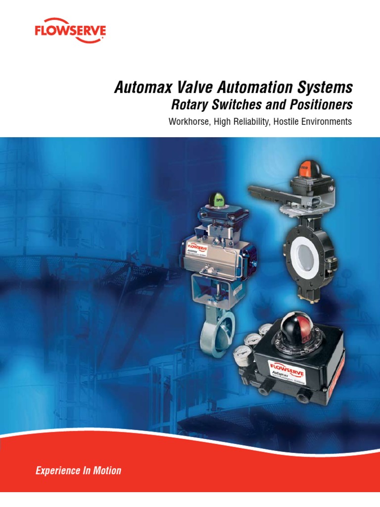 Flowserve AutomaxRotarySwitches& Positioners | PDF | Switch | Valve