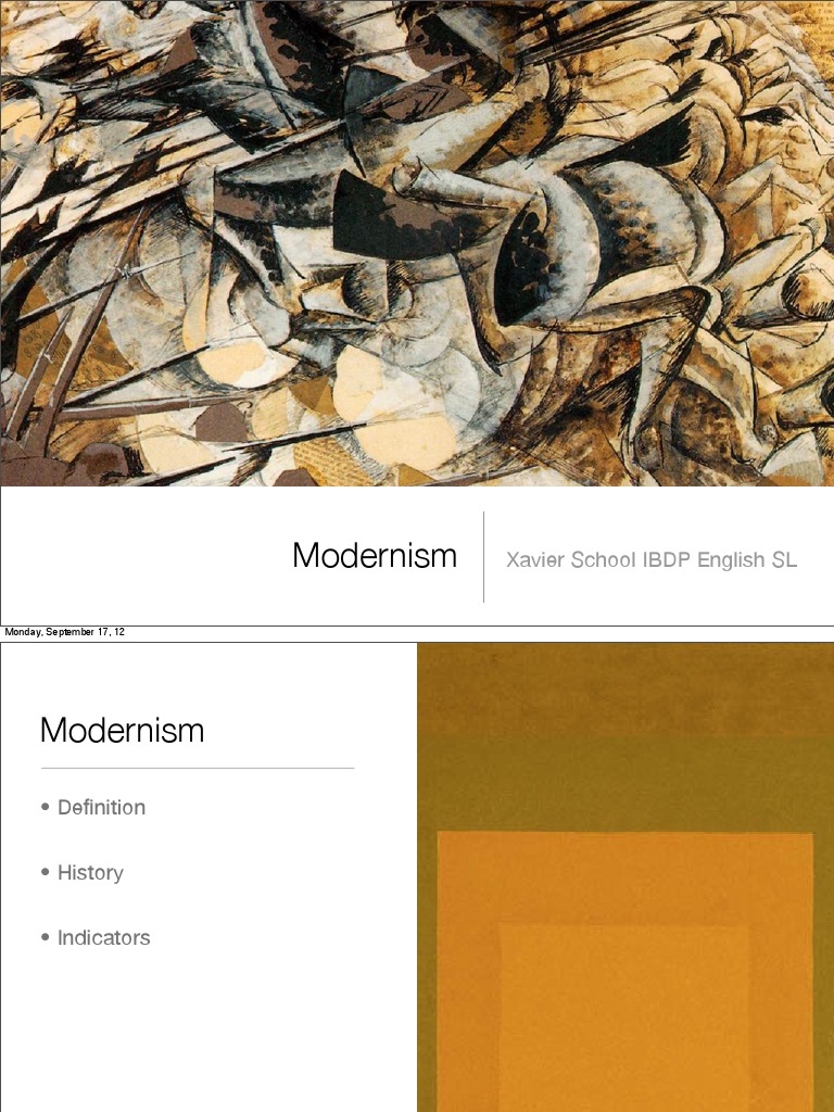 An Introduction To Modernism | Download Free PDF | Literary Modernism ...