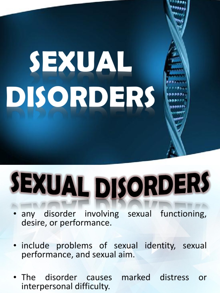 Sexual Disorders -Group 5 | Sexual Dysfunction | Sadomasochism