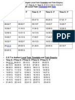 Pune Lonavala Local Time Table 2025 Pune Lonavala Trains | PDF | Public ...
