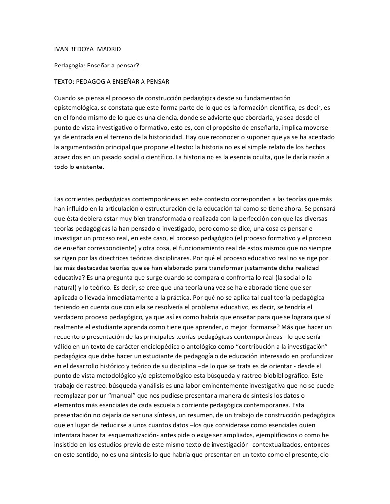 Ivan Bedoya Madrid | Descargar gratis PDF | Teoría | Science