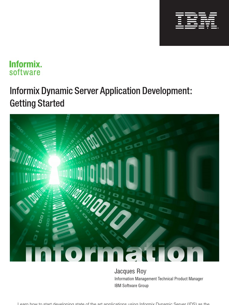 Getting Started Pdo Informix Pdf Installation Computer Programs Databases