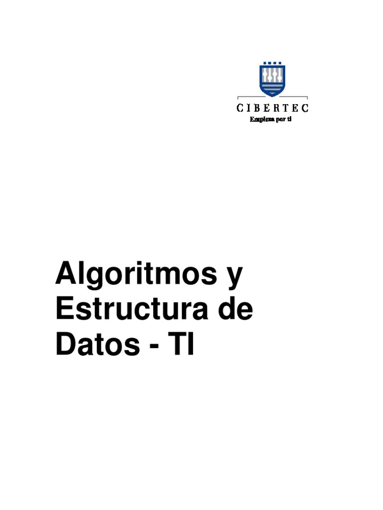 Algoritmos y Estructura de Datos | PDF