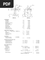 Lifting Lug Analysis (Asd) : ASME Notation AISC Preferred Geometry AISC ...