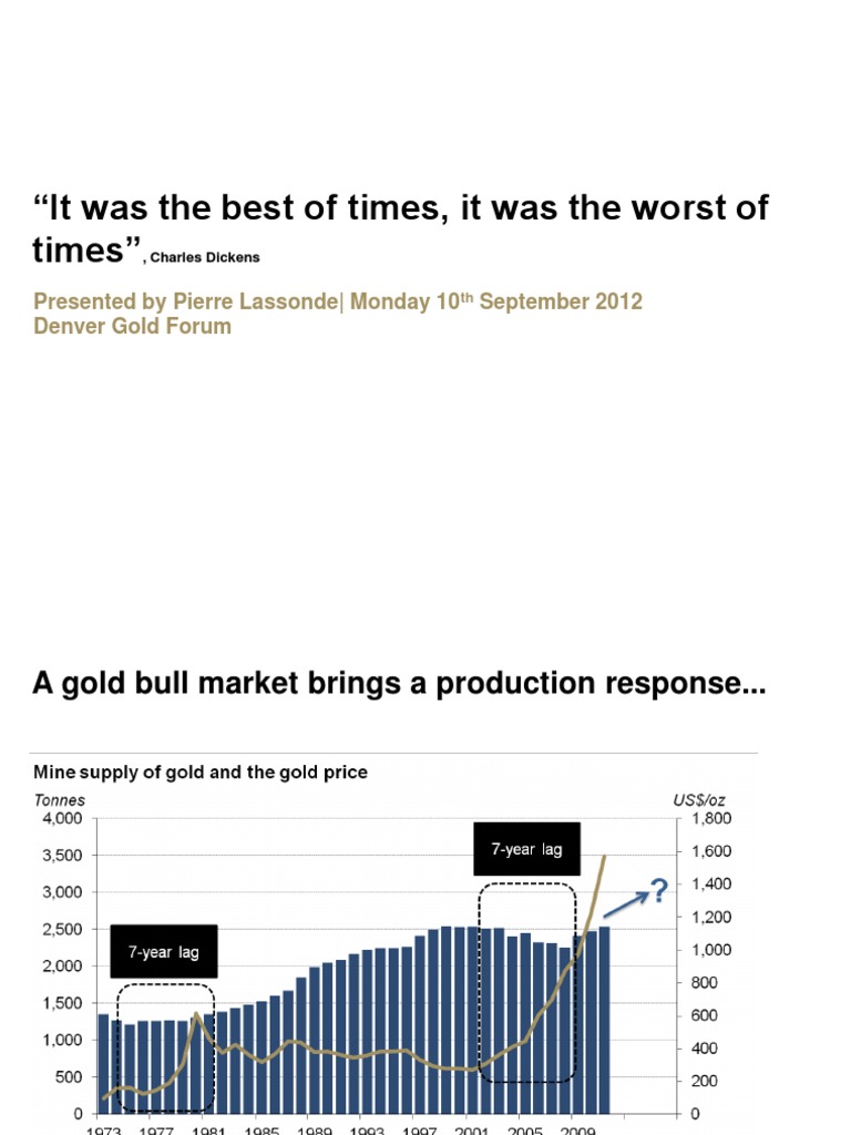 Pierre Lassonde Presentation | PDF | Hedge (Finance) | Stocks
