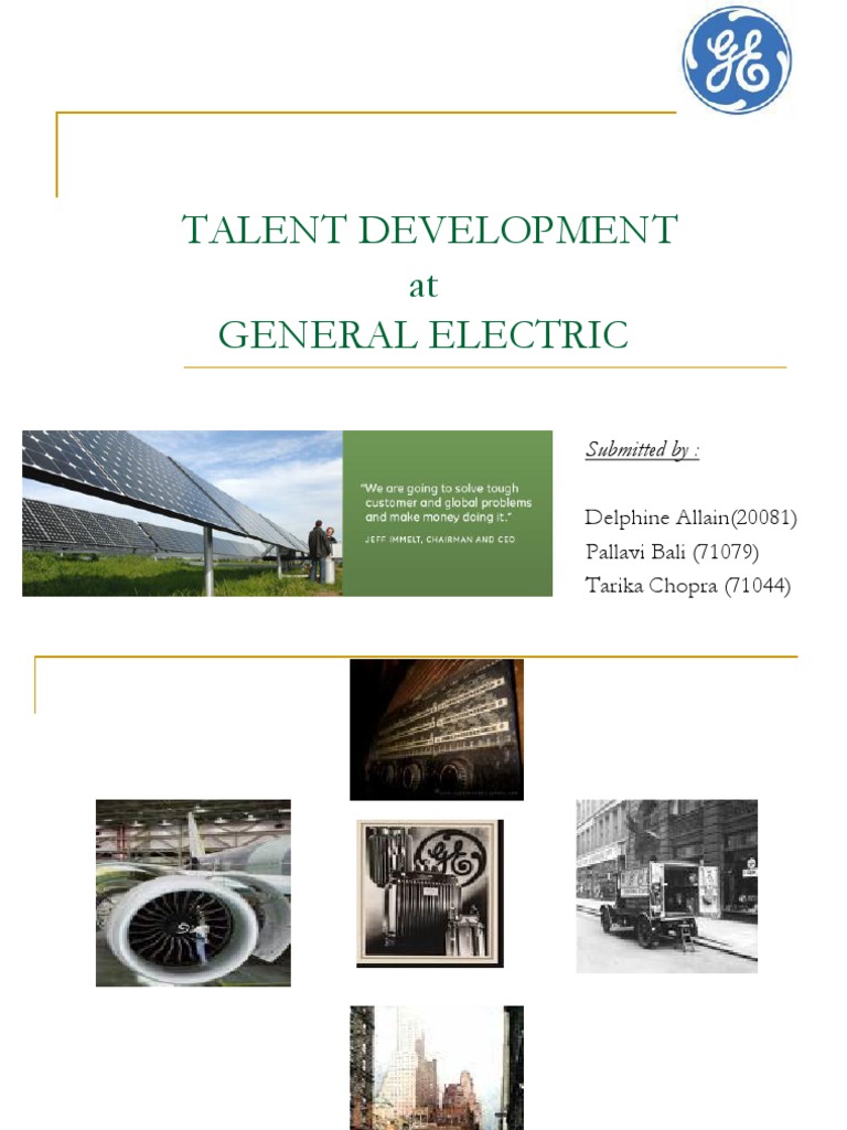 The Ge Way, Talent Development at General Electric | PDF | General ...