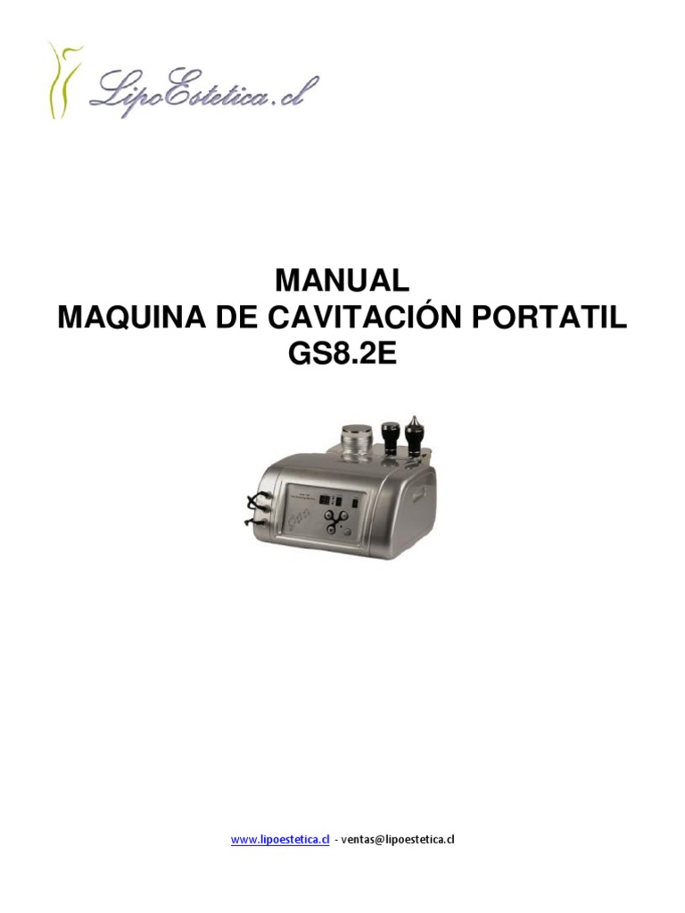 Manual GS8.2E Español | PDF | Tejido adiposo | Ultrasonido
