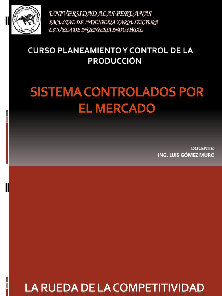 Sistemas Controlados Por El Mercado | PDF | Competitividad | Calidad ...