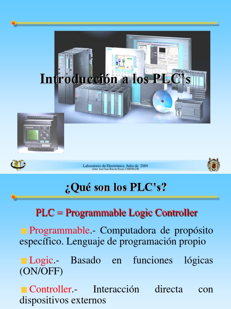 Curso PLC Logo | Controlador lógico programable | Bienes manufacturados
